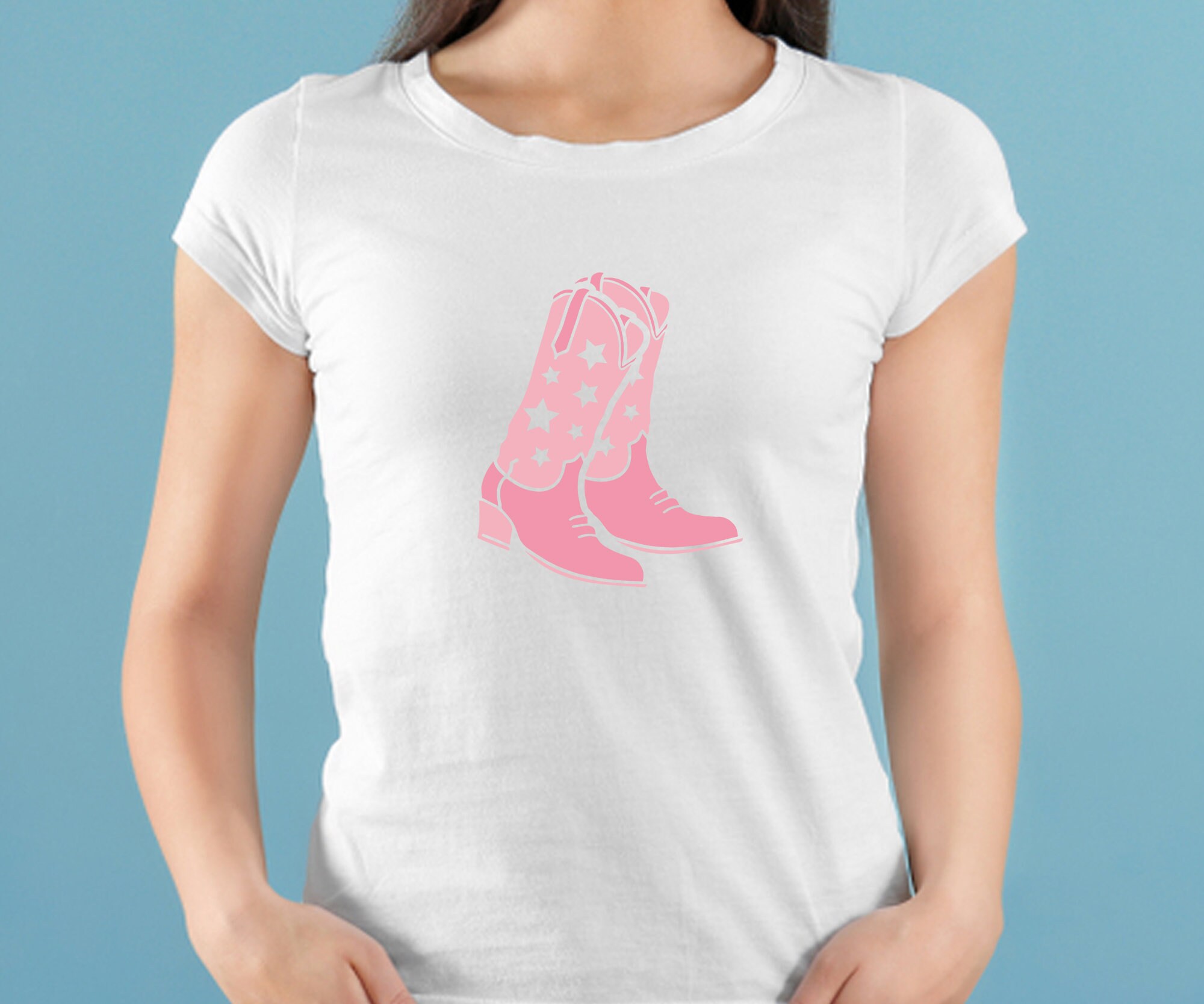 Cowboy Boot Svg, Pink Boot Svg, Png, Svg, Pink Cowboy Boot Png, Cowboy ...
