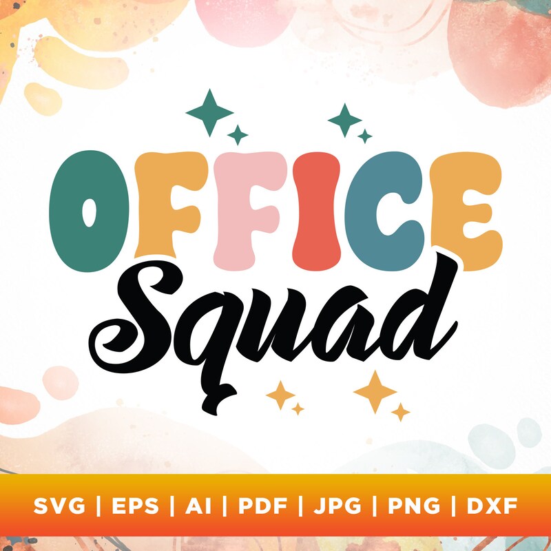 Office Squad Svg - Etsy