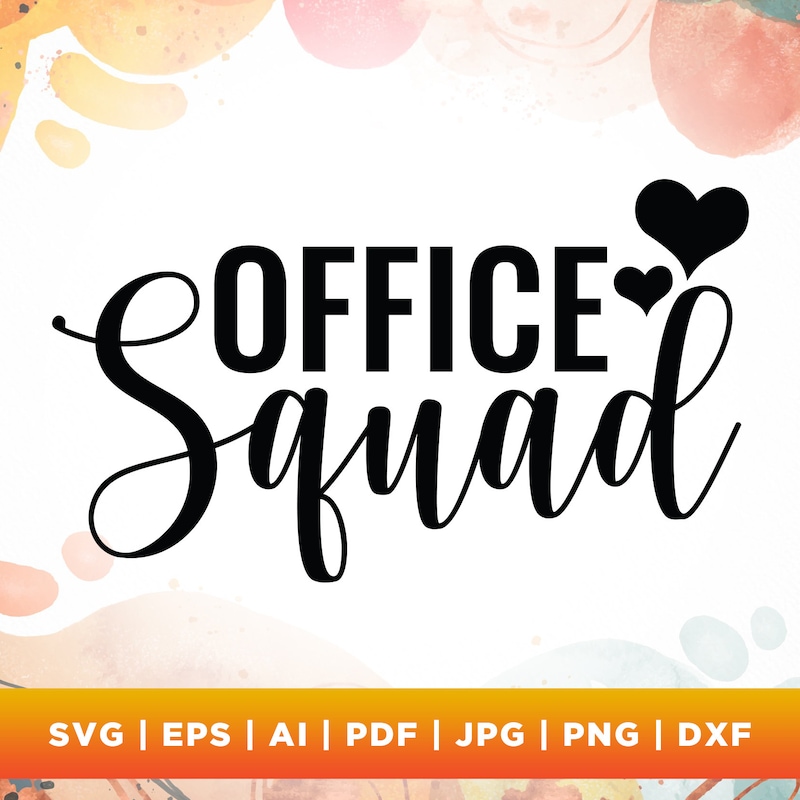 Office Squad Svg - Etsy