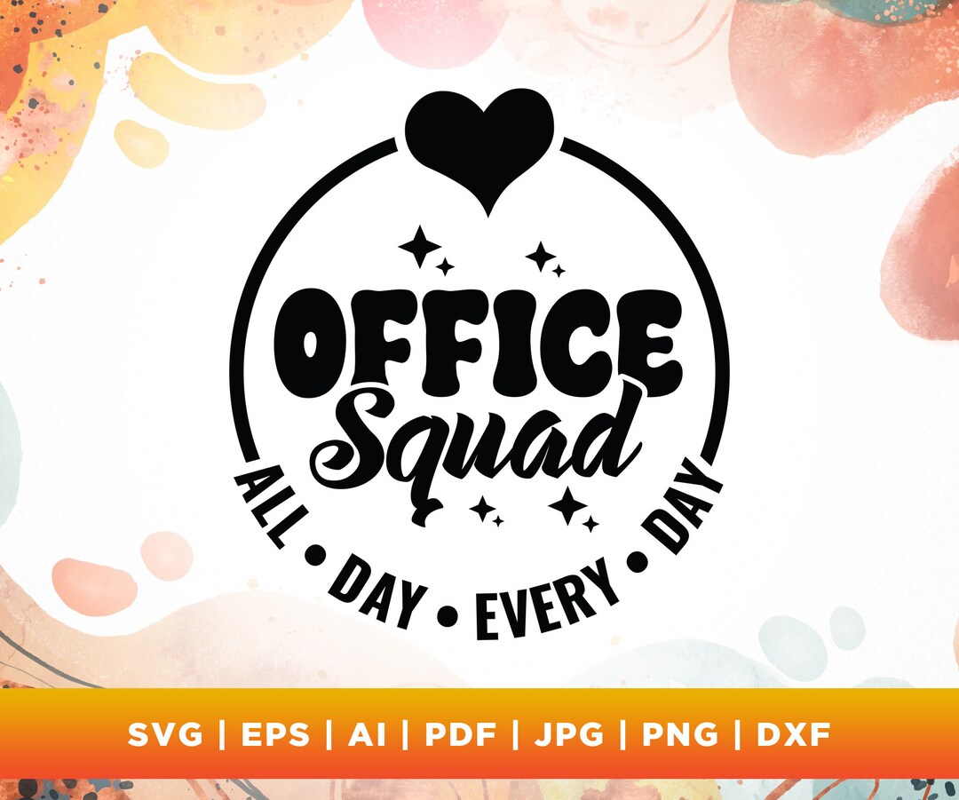 Office Squad SVG, Png, Svg, Front Office Squad, Birthday Squad Svg ...