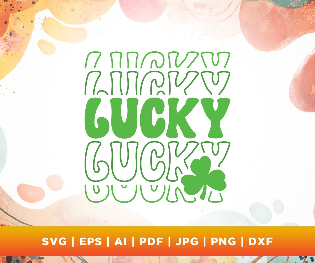 Lucky Svg Png, Good Luck Charm Svg, Cricut, Png, Svg, Sublimation ...