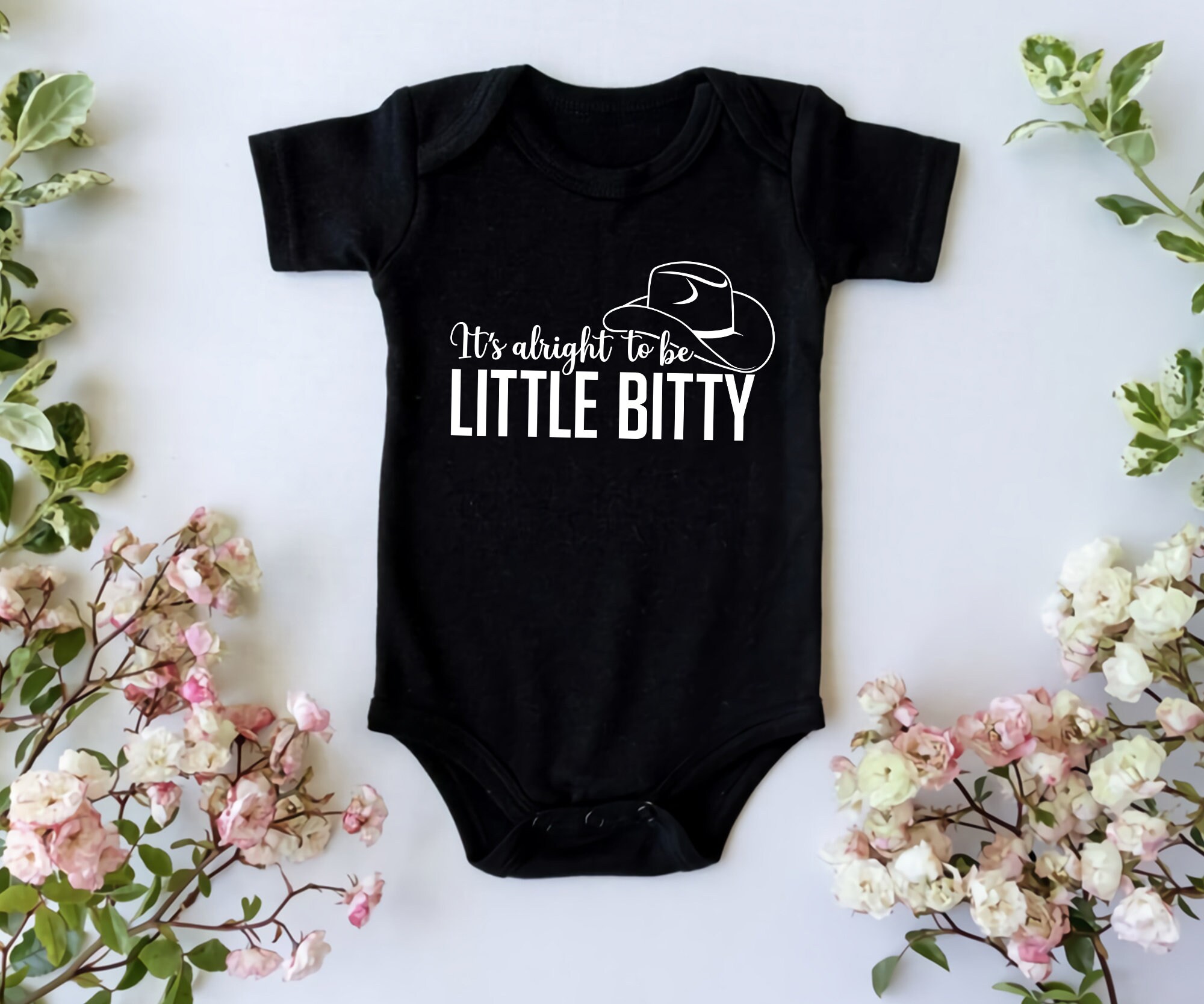 Its Alright to Be Little Bitty SVG, Country Baby Svg, Baby Onesie Svg ...
