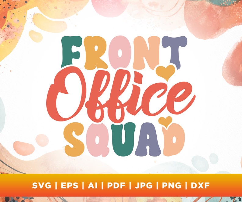 Retro Front Office Squad SVG, Png, Svg, Front Office Lady Svg, Front ...