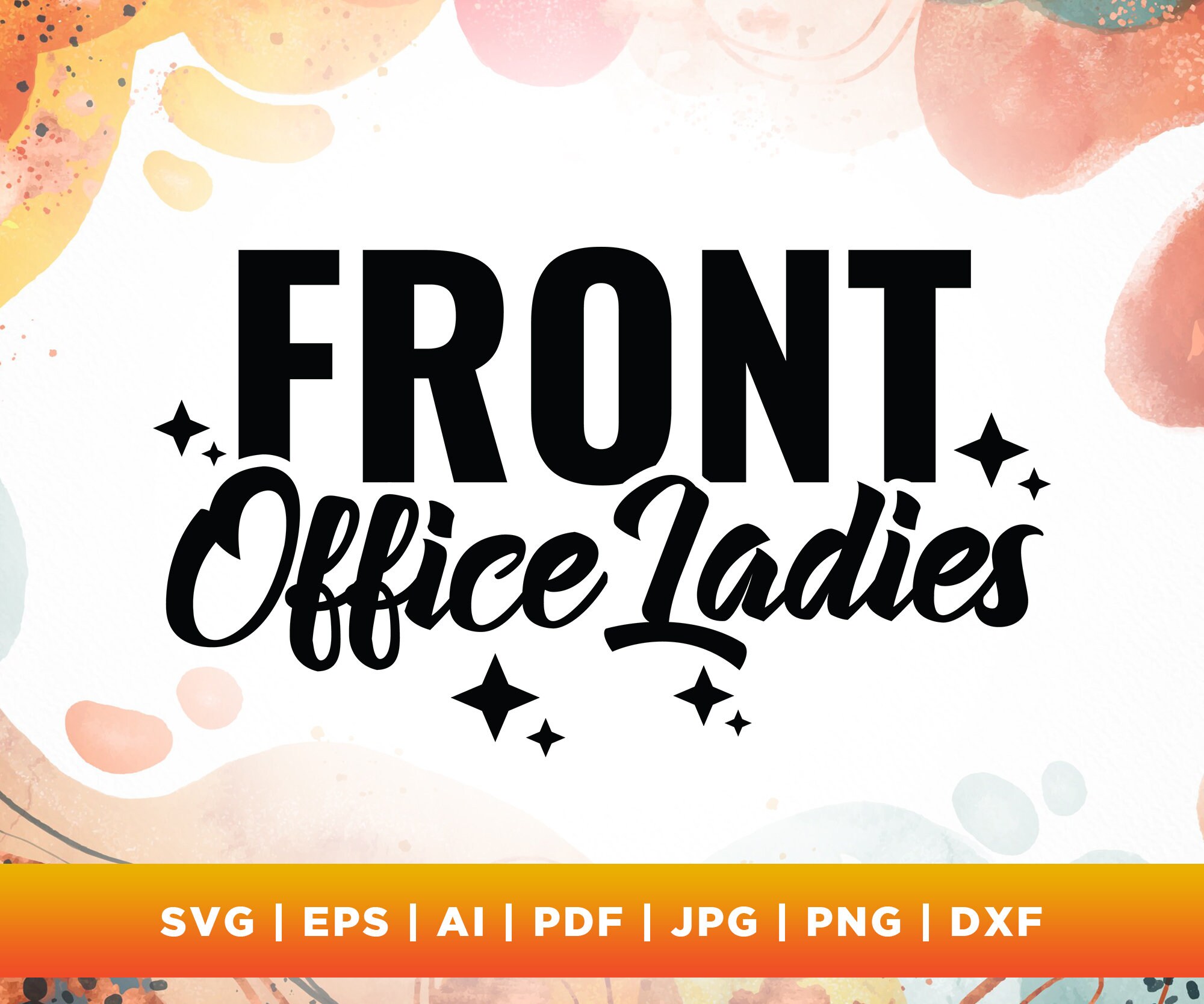Front Office Ladies Svg, Png, Svg, Front Office Svg, Office Svg ...