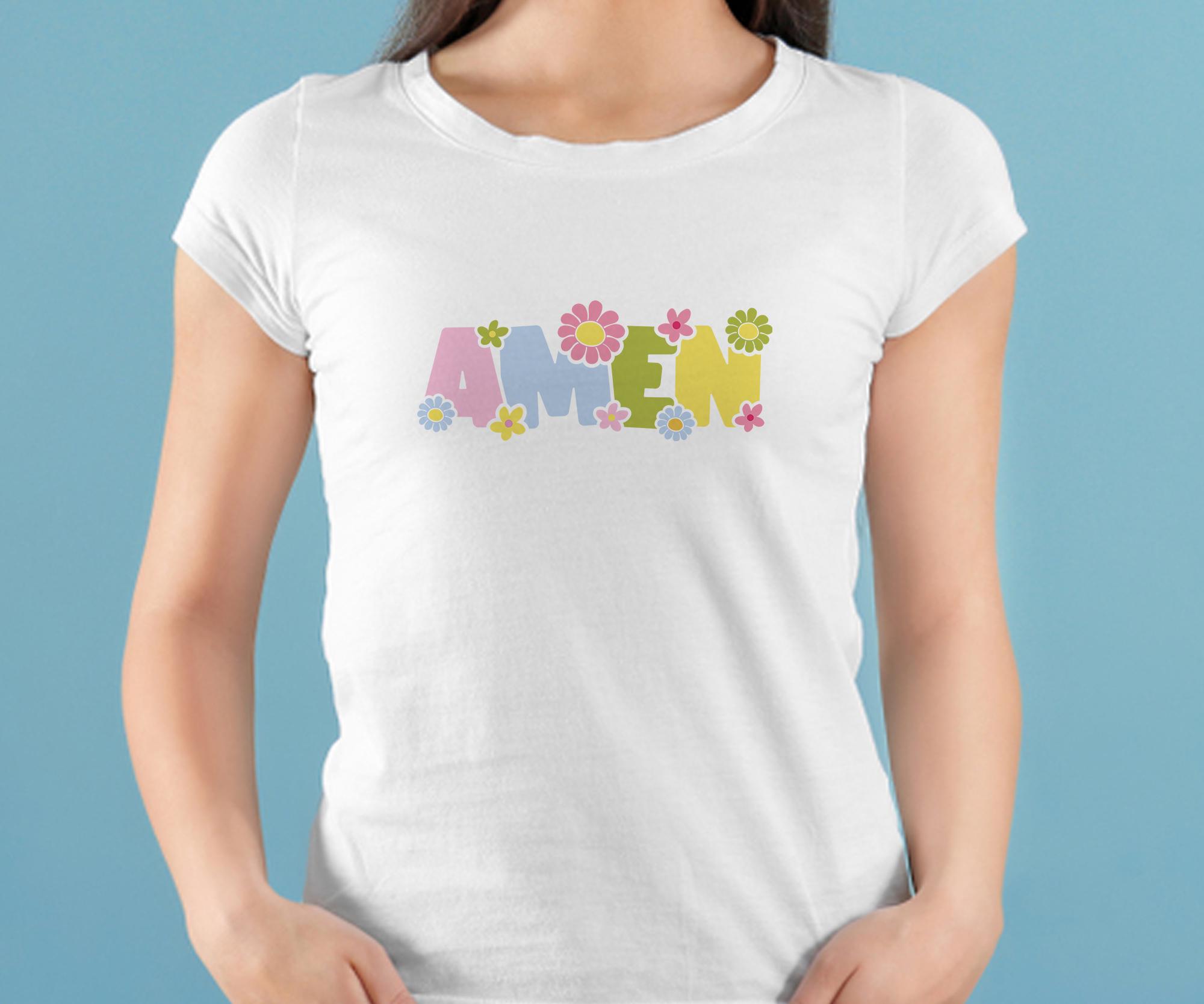 Floral Amen SVG, Amen Png, Bible Verse Png, Cricut, Sublimation,happy ...