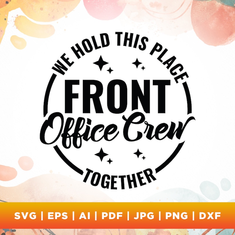 Office Crew Svg - Etsy