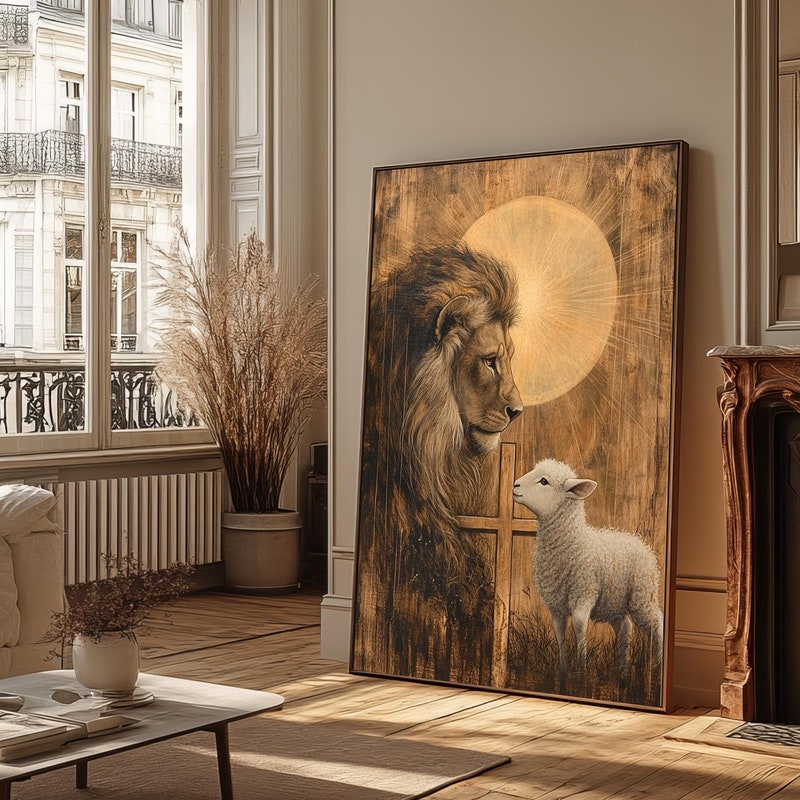 Rustic Christian Art - Etsy