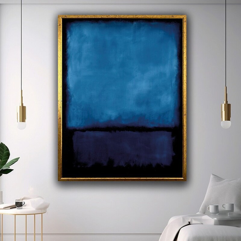 Blue Wall Decor - Etsy