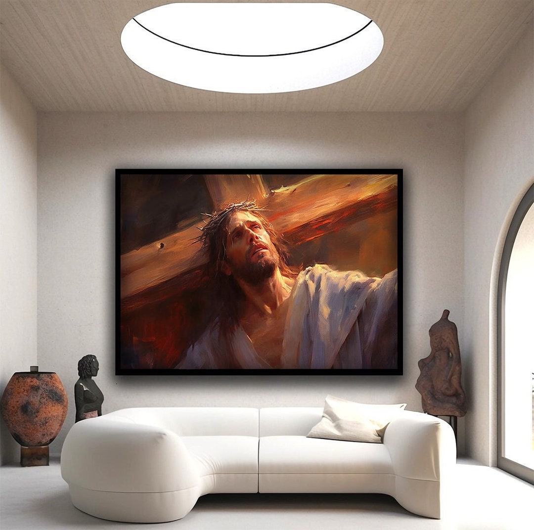 Rise of Jesus Canvas Print Art, Christian Canvas Print Art Ready to ...