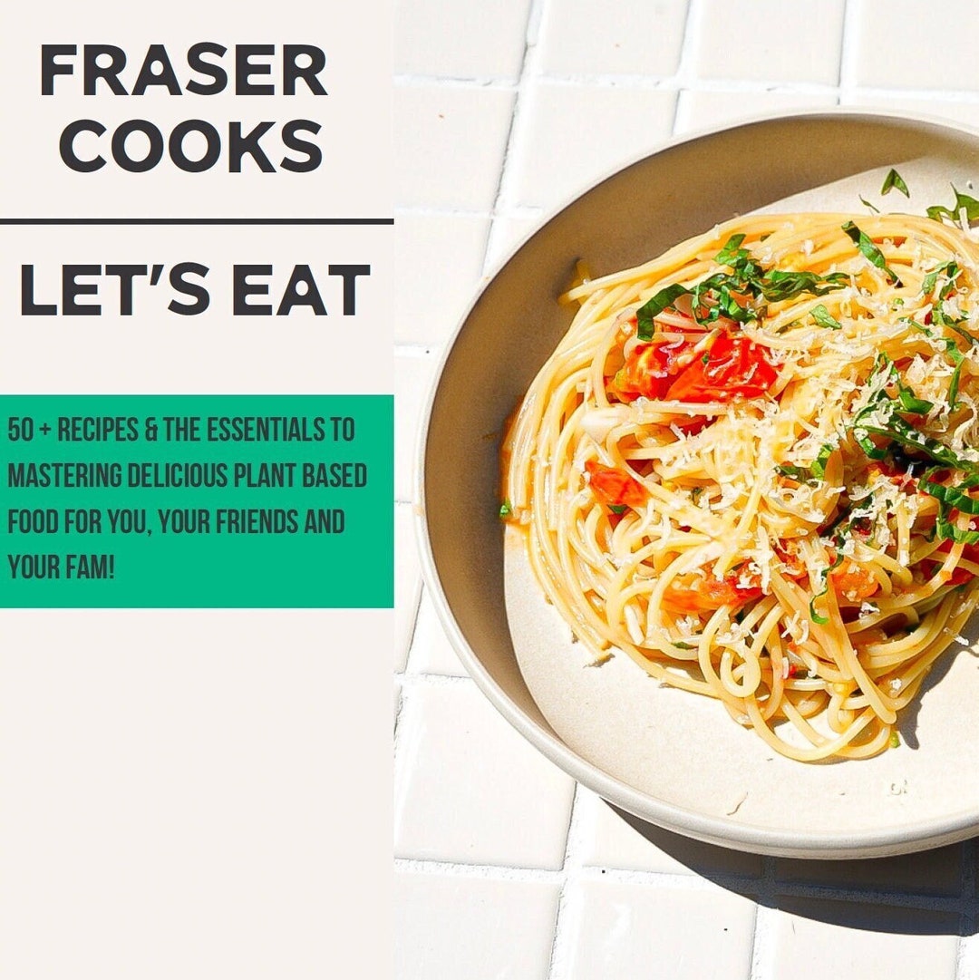 Let's Eat! Digital Plant Based Cookbook With Over 50 Recipes - Etsy