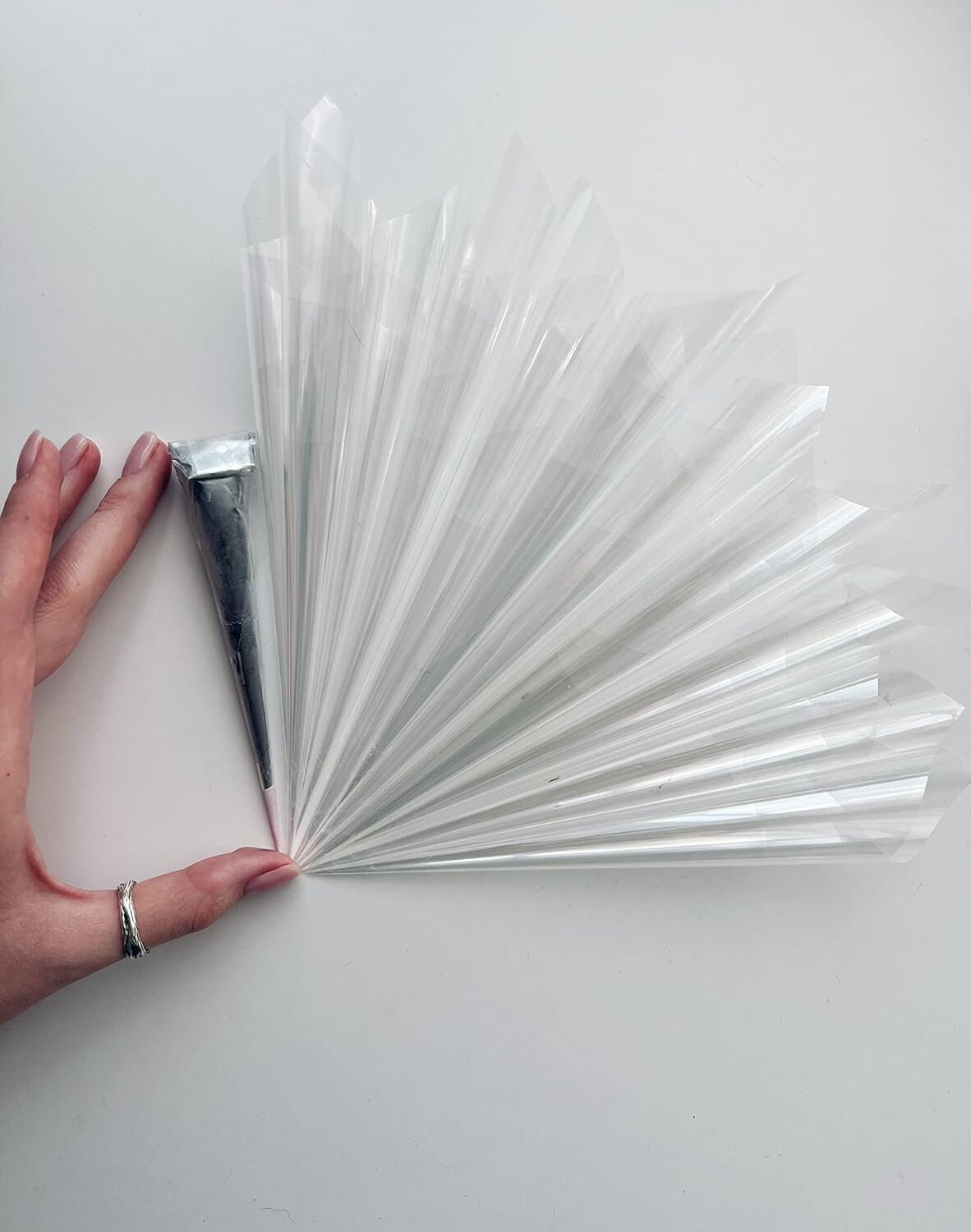 Empty Pre-rolled Hand Rolled Cellophane Henna Cones Applicator ...