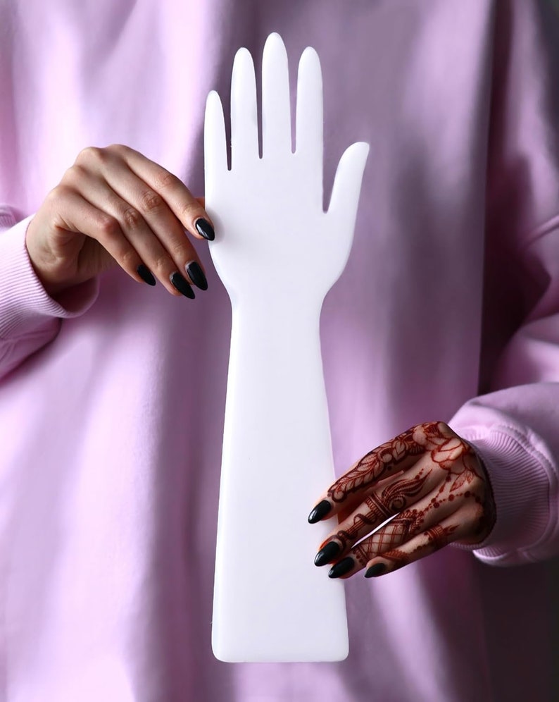 Reusable Henna Hand Acrylic Plastic Template for Mehendi Heena Beginner Kit Drawing Body Art ...