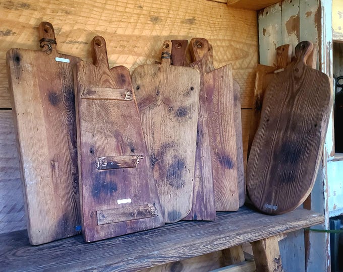 Primitive/rustic Hand-made Cutting Boards/charcuterie Boards With a ...