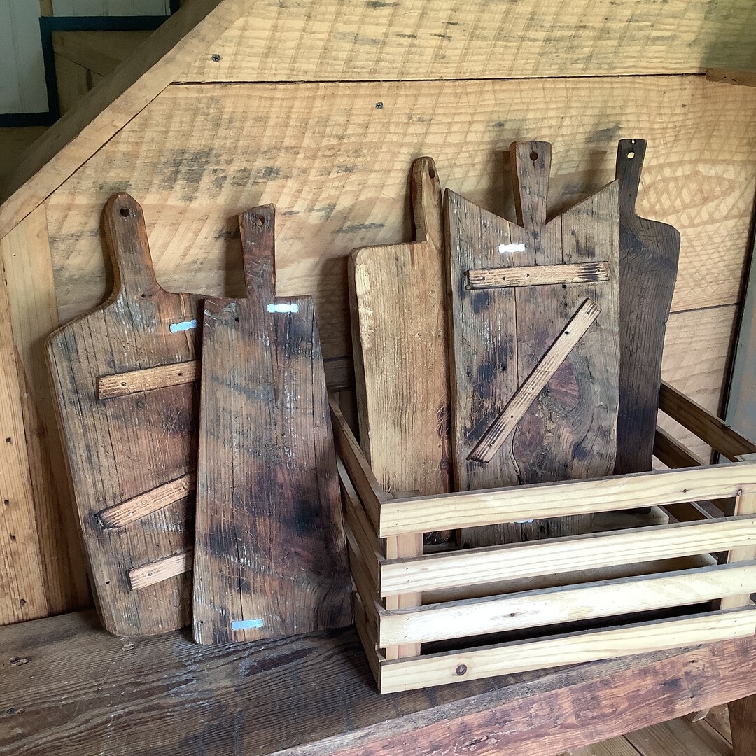 Primitive/rustic Hand-made Cutting Boards/charcuterie Boards With a ...