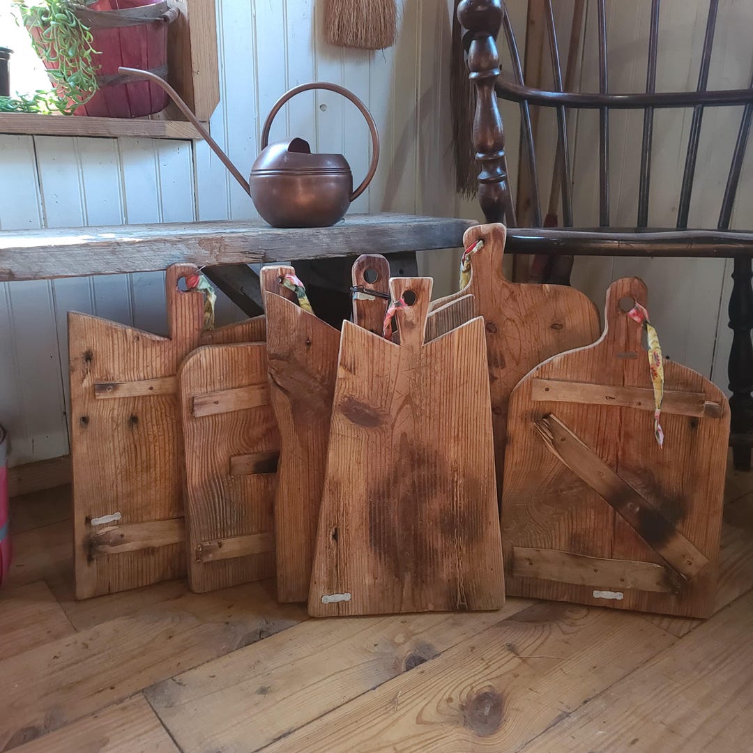 Primitive/rustic Hand-made Cutting Boards/charcuterie Boards With a ...