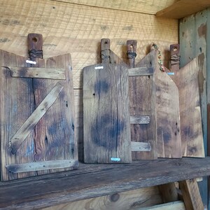 Primitive/rustic Hand-made Cutting Boards/charcuterie Boards With a ...
