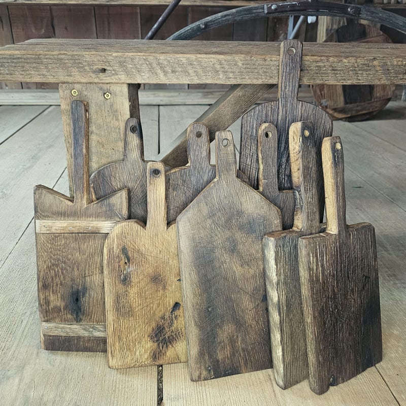 Rustic Oak Cutting Boards - Etsy