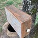 Primitive Style Box Full of Antiques Primitive Décor Super Cute Wooden ...