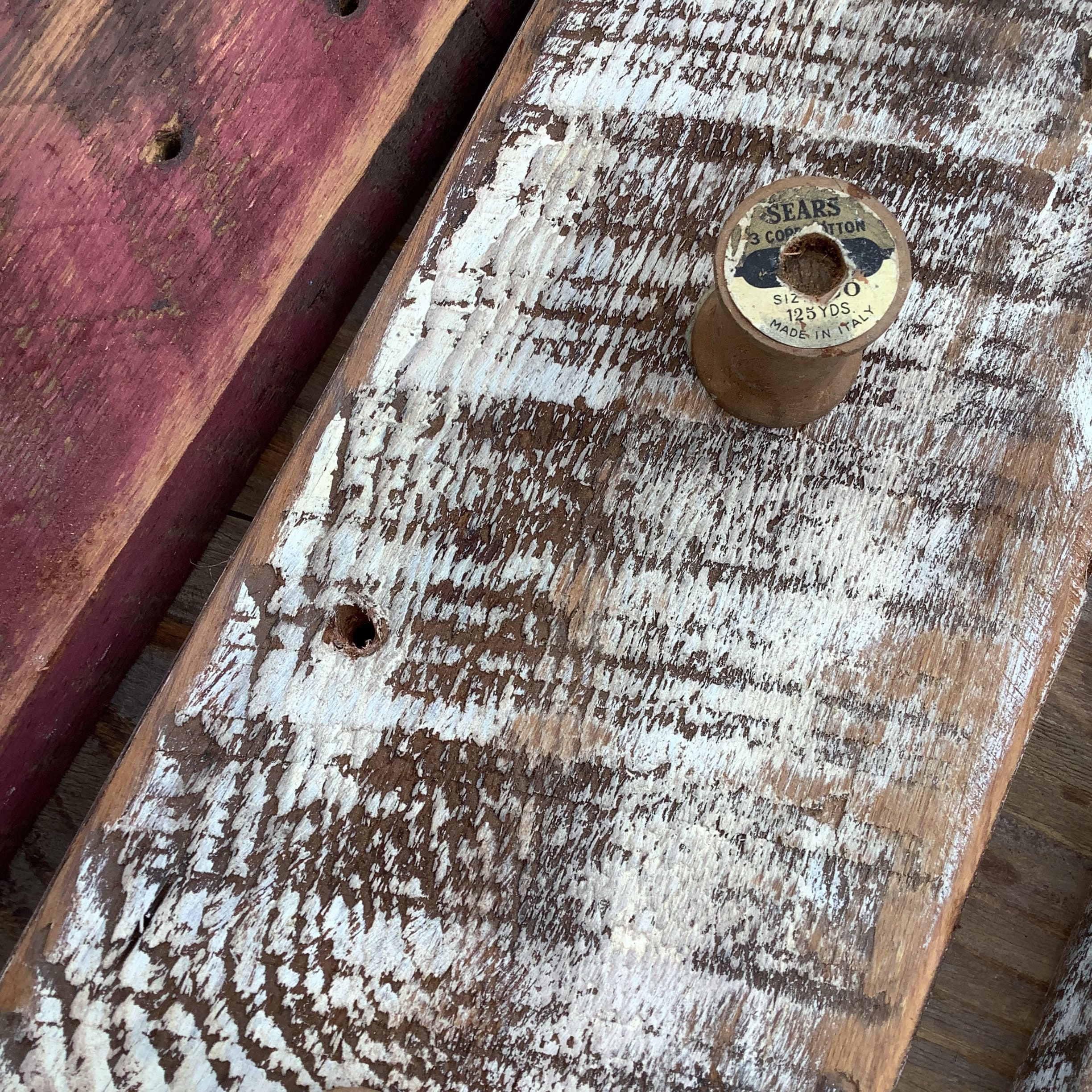 Primitive Style Coat Rack or Hat Rack, Made Out of Antique, Barnwood ...