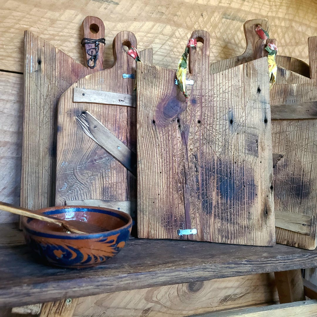 Primitive/rustic Hand-made Cutting Boards/charcuterie Boards With a ...