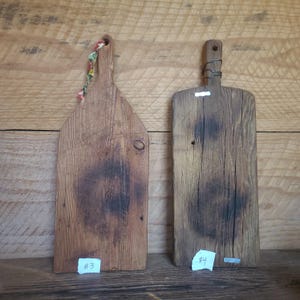 Primitive/rustic Hand-made Cutting Boards/charcuterie Boards With a ...