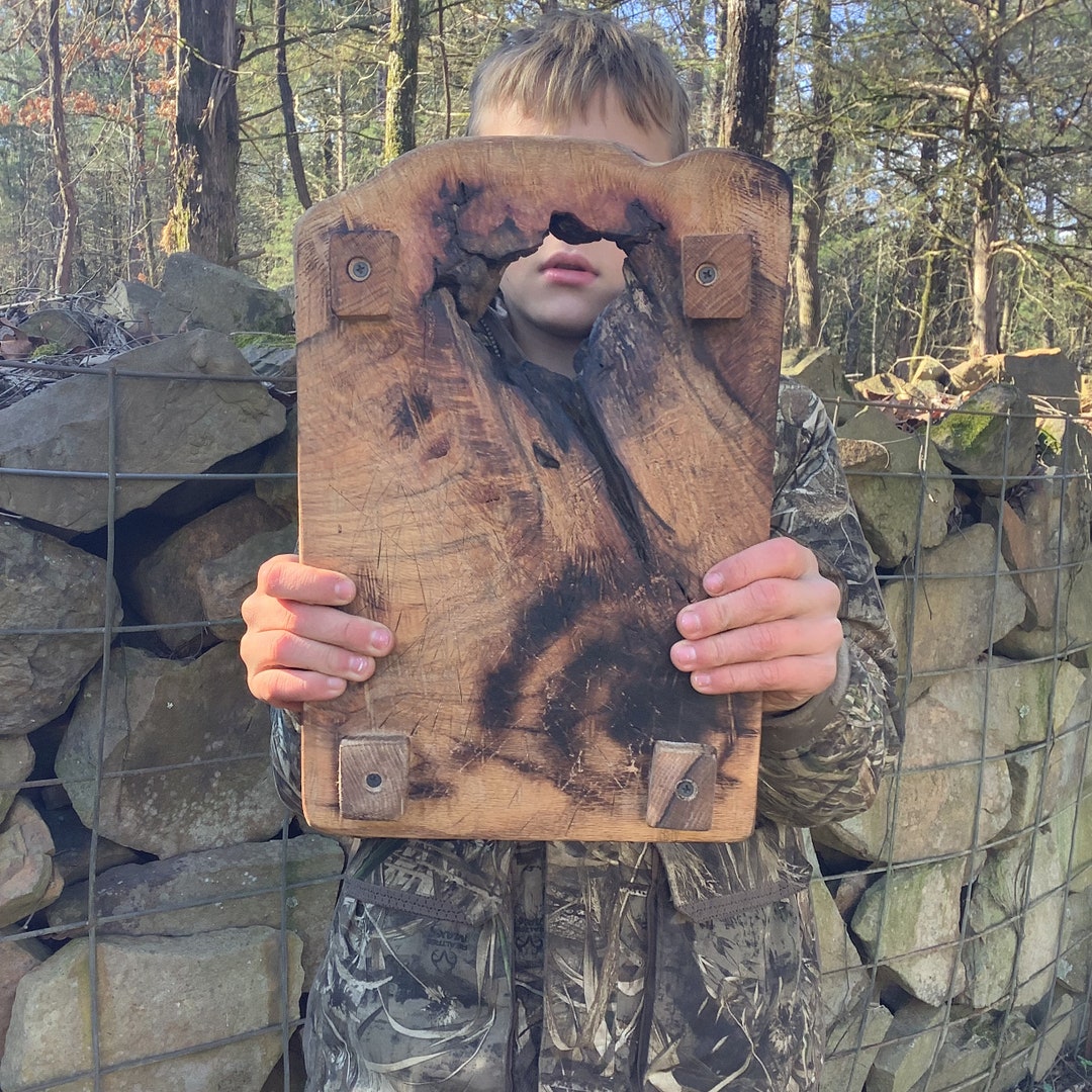 WILD PECAN Primitive/rustic Hand-made Cutting Board, Heavy Duty Cutting ...