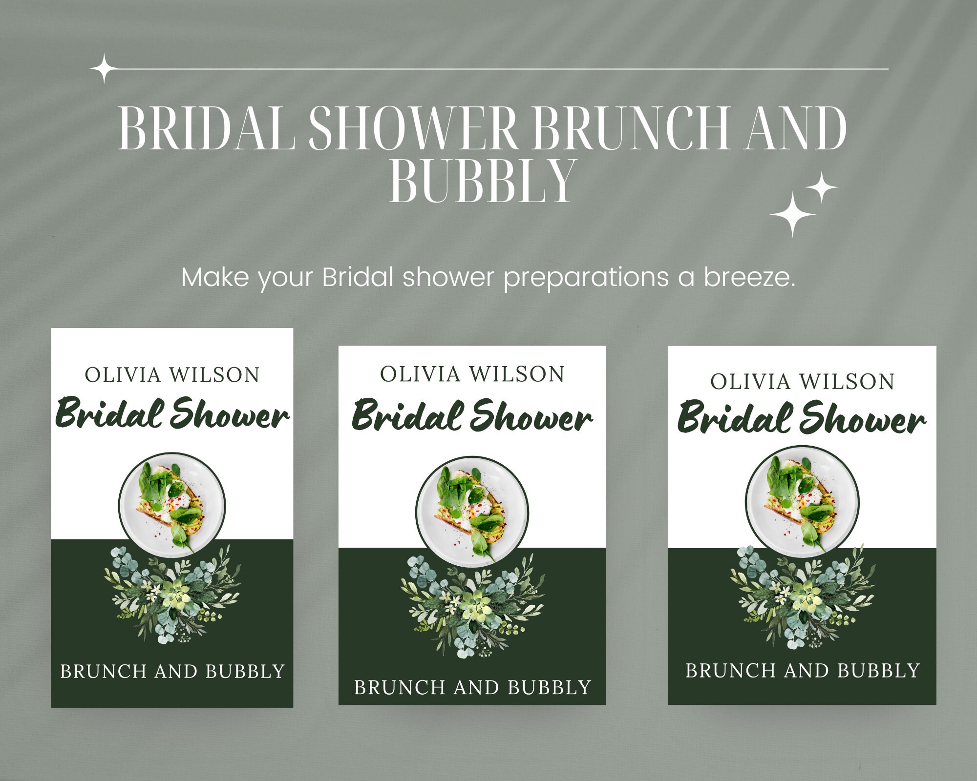 Bridal Shower Essentials Bundle Bridal Shower Newly Weds - Etsy
