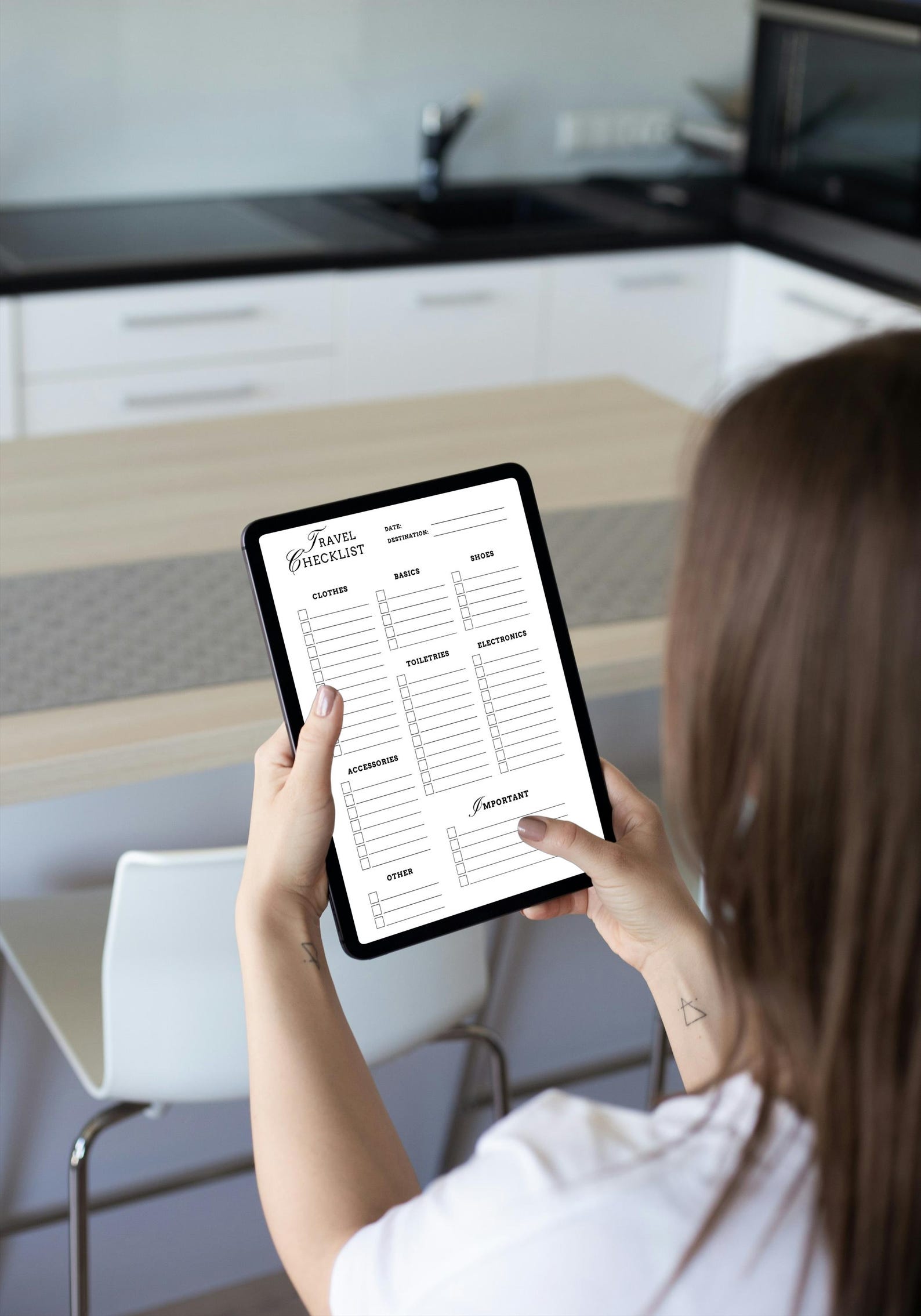 Ultimate Travel Checklist, Reusable, Printable, Instant Download ...