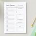 Smart Daily Planner, Reusable, Printable, Instant Download, Personal ...