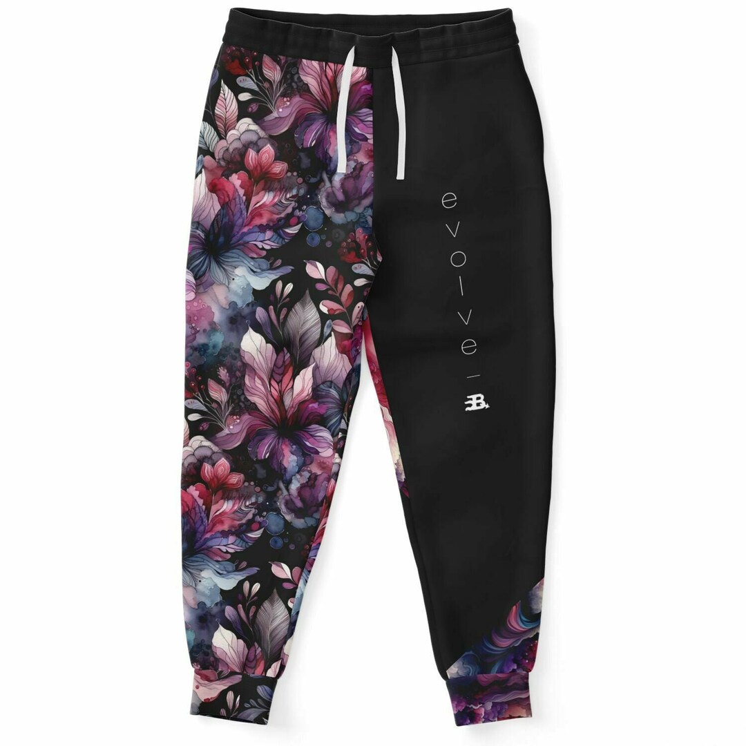 Athletic Jogger AOP Beqprod Evolve Designer Men's Women's Sweatpants, Festival, Dance Bottoms ...