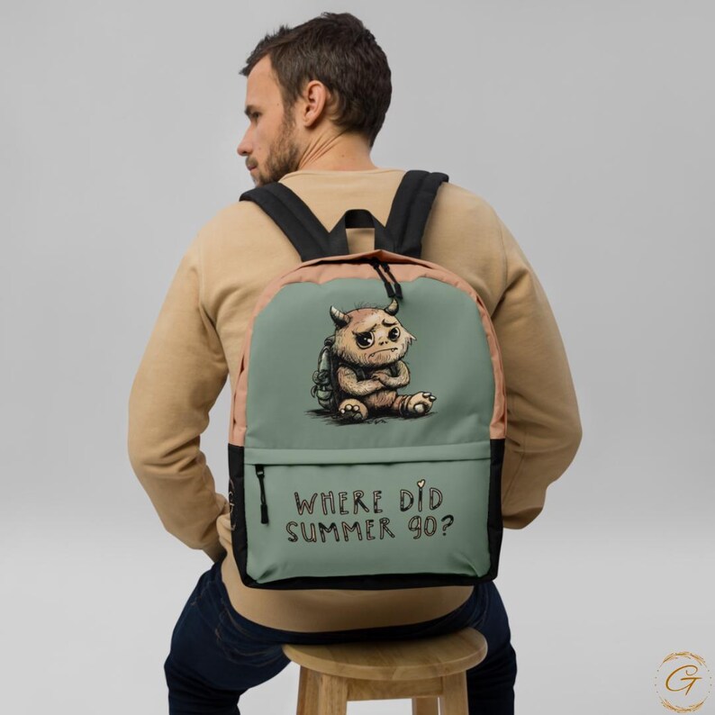 Where Did Summer Go? Backpack – Cute Vibrant, Fun Design for Students ...