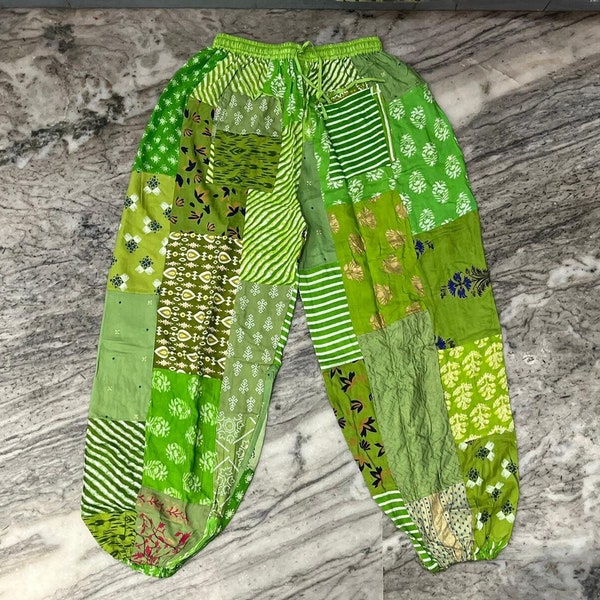 Patchwork Pants - Etsy