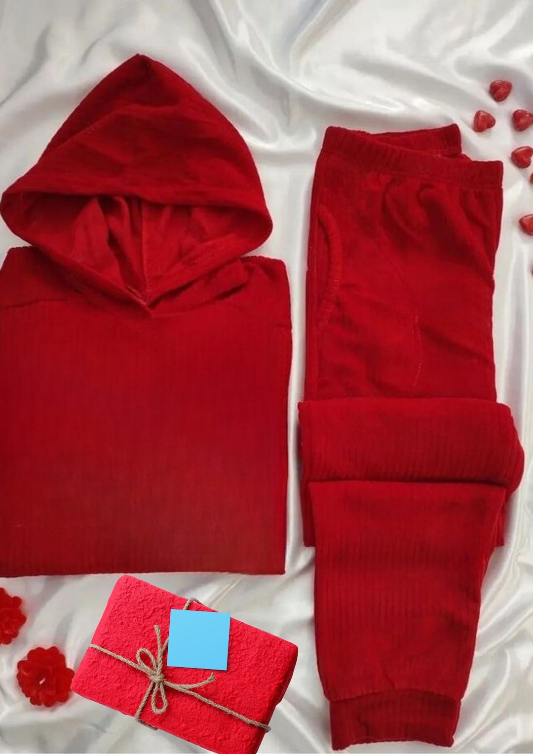 Red Fleece Pajamas,christmas Red Cotton Pajamas, Christmas Pajamas - Etsy