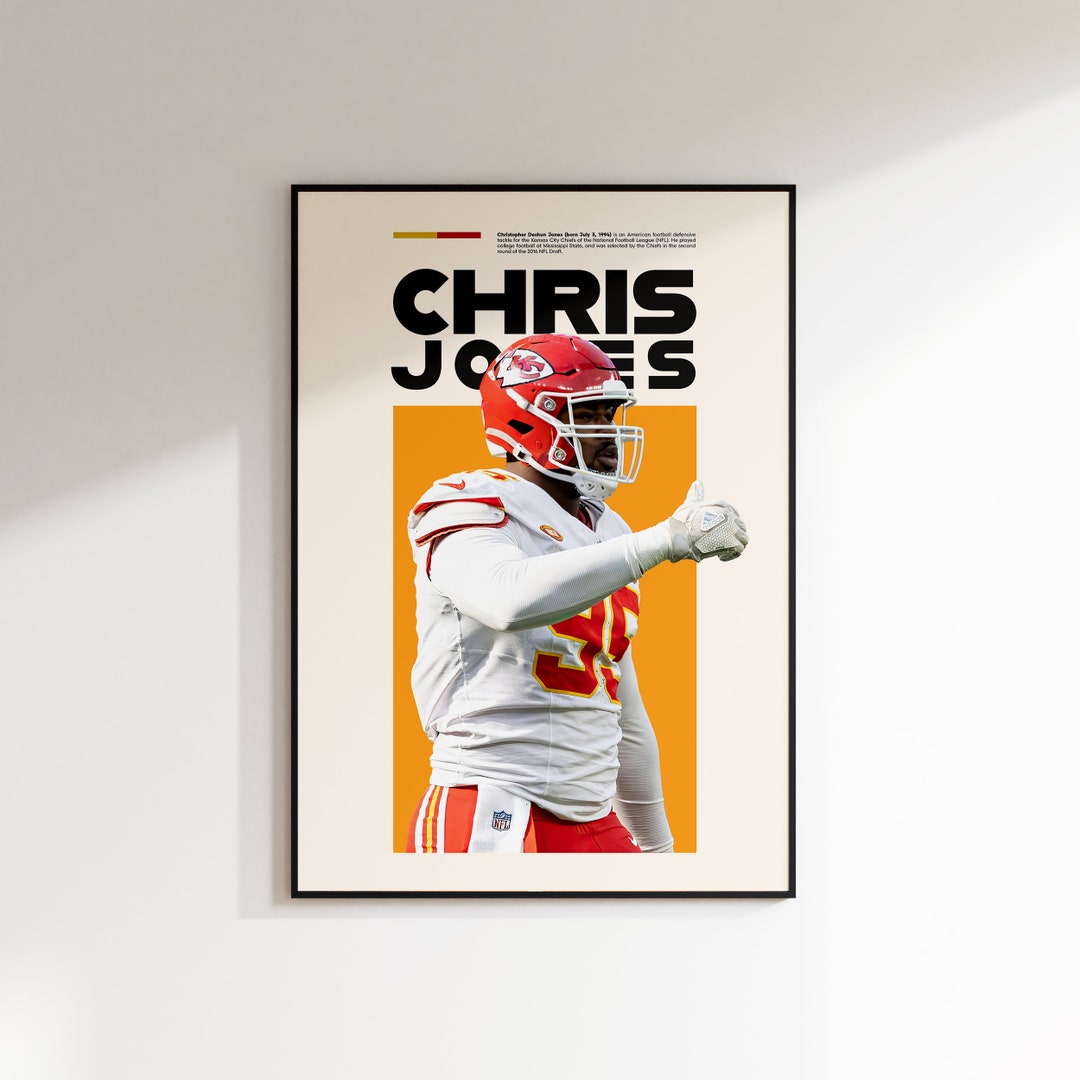 Chris Jones Print, Chris Jones Poster, Chris Jones Printable, Super ...