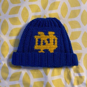 Adult Notre Dame Crochet Beanie - Etsy