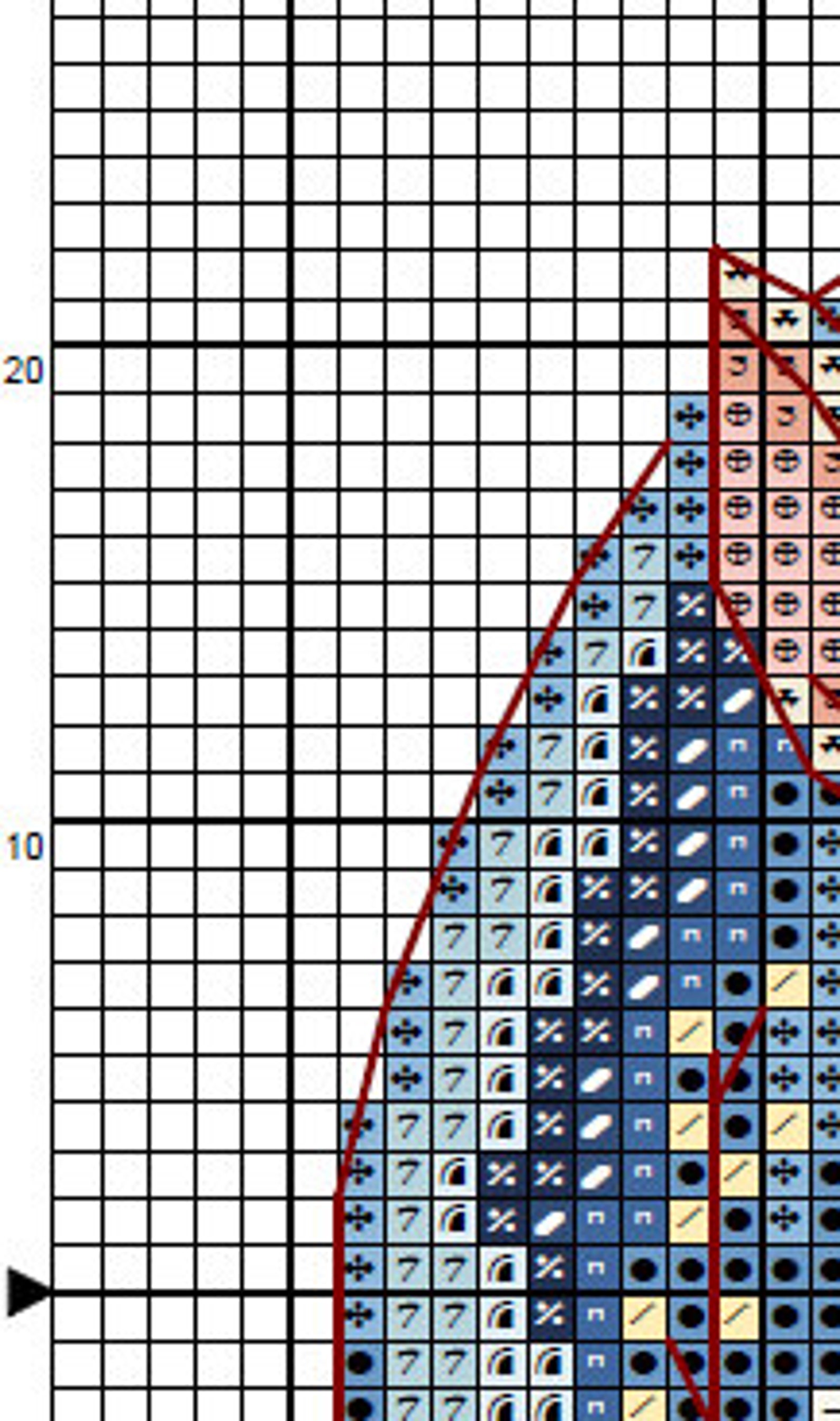 Easter Bunny in Egg Cross Stitch Pattern PDF, Modern Easter Rabbit ...