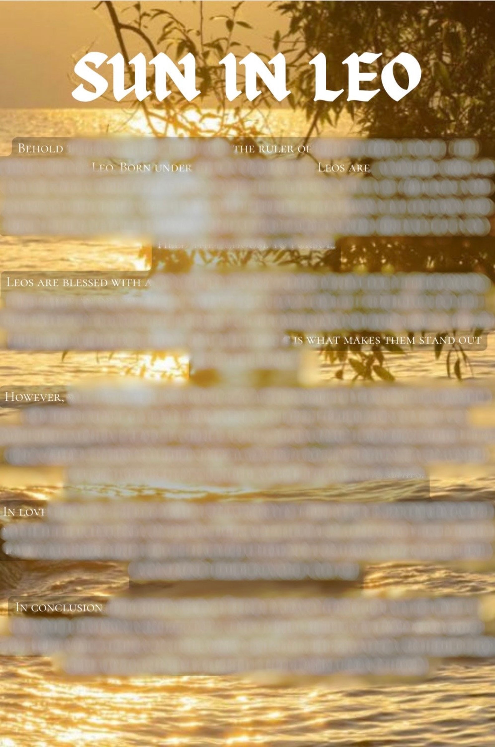 Astrology Sun, Moon & Rising Birth Chart Report - Etsy