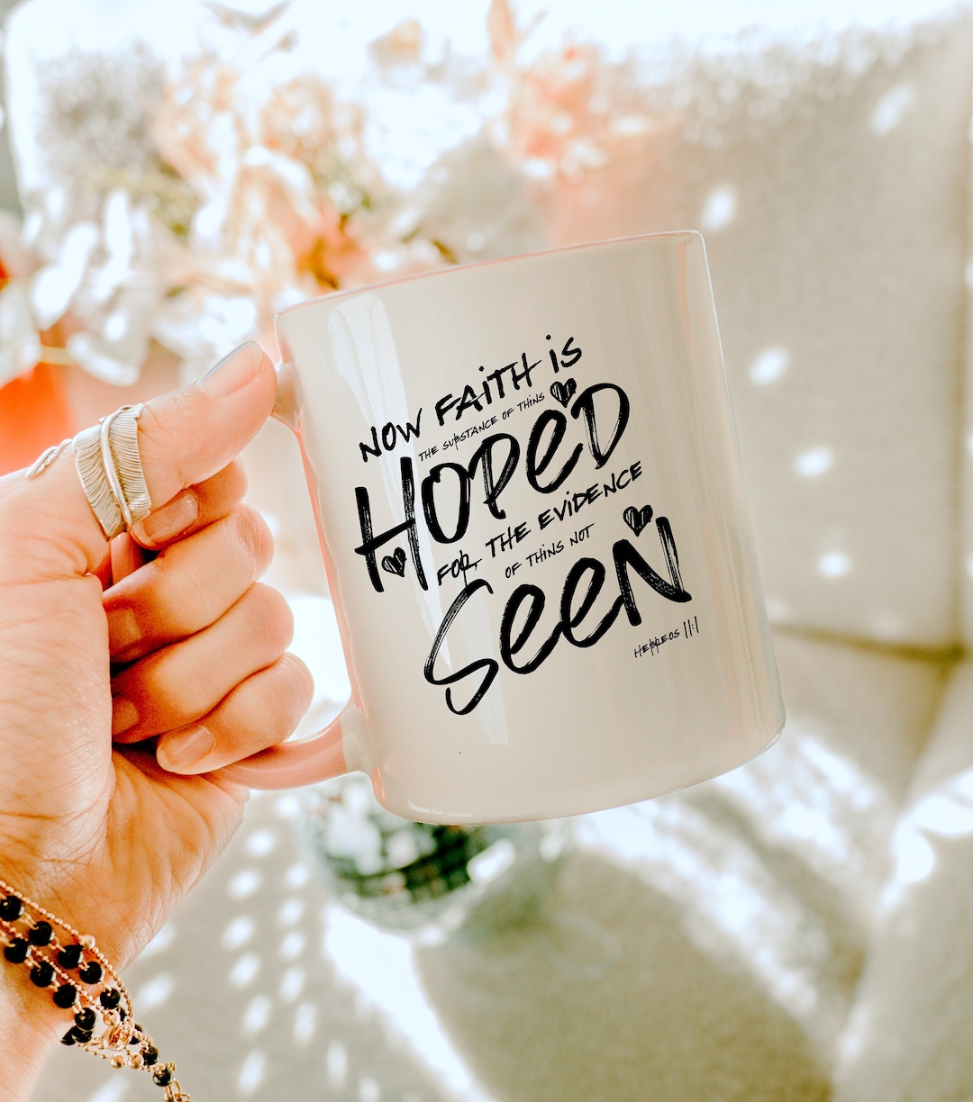 Christian Bible Verse Mug, Scripture Coffee Mug, Bible Gift Idea ...