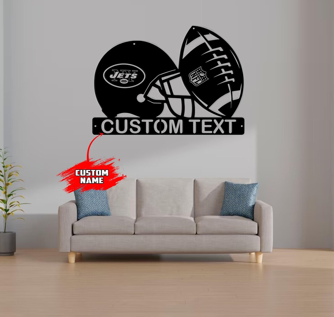 Personalized New York Jets Metal Sign New York Jets Sign NFL - Etsy
