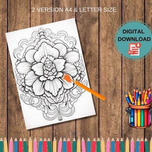 100+ Mandala Coloring Book Pages, Coloring Page Book, Printable ...