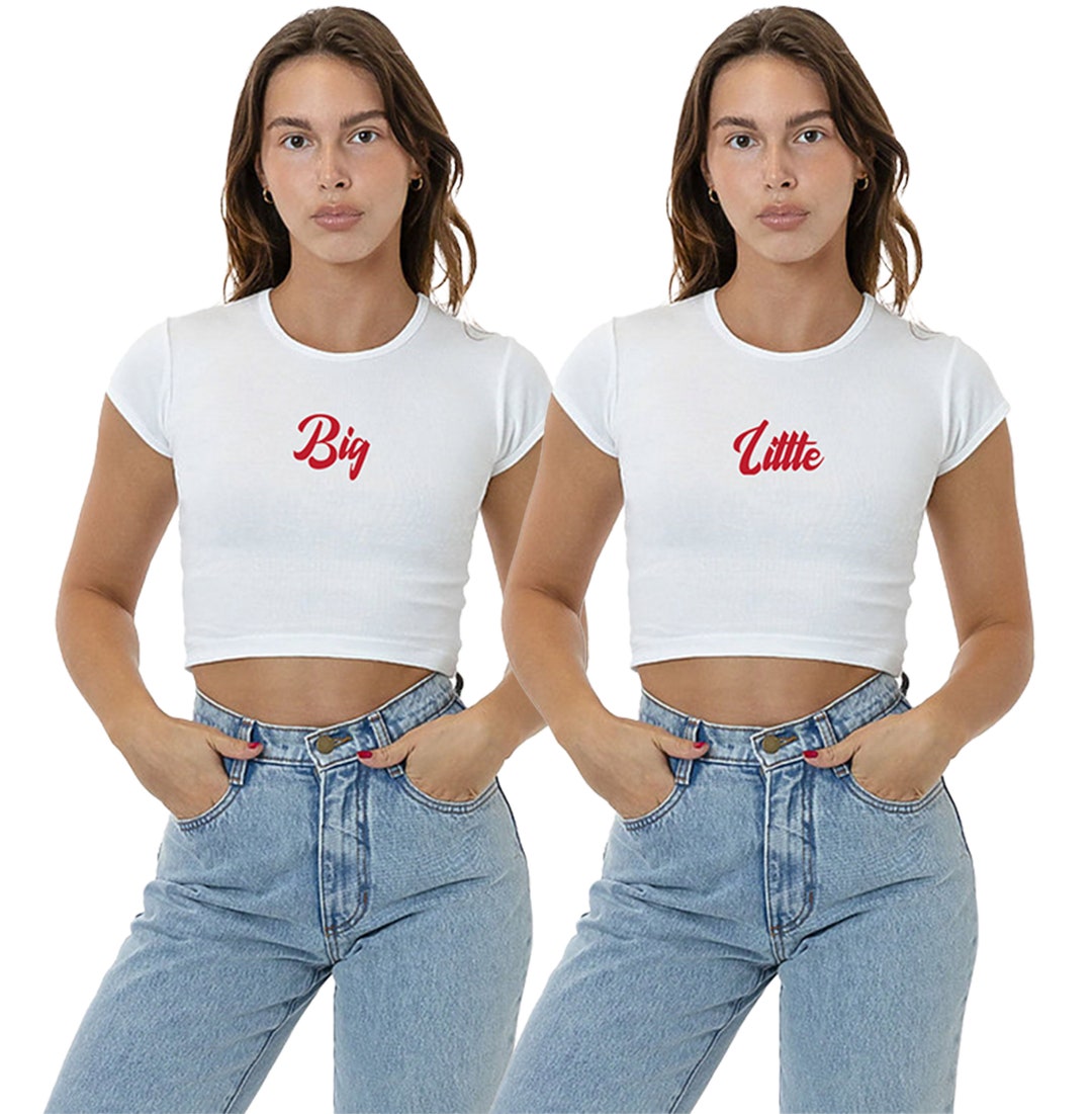 Red Script Sorority Baby Tee Sorority Merch Custom Sorority Baby Tee ...