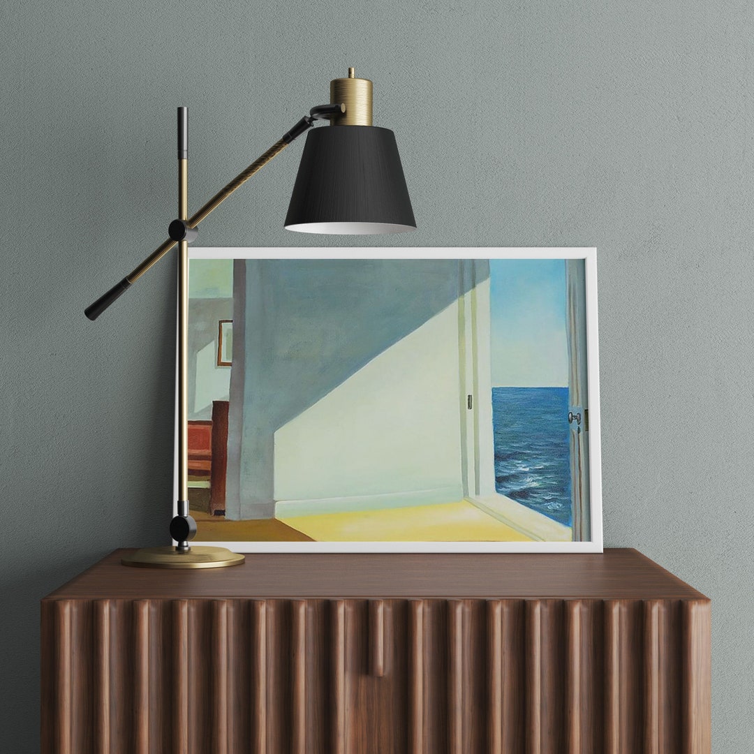 Framed Edward Hopper Rooms by the Sea 1951 Canvas - Etsy