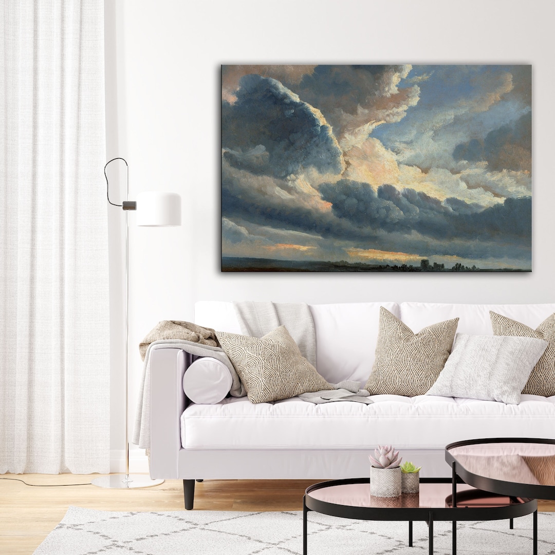 Cloud Study /john Constable / Canvas Wall Art / Sky Landscape Print ...