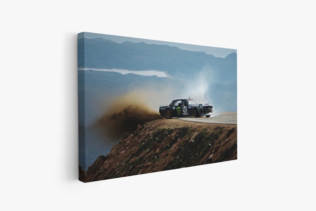 Drift Legend Ken Block Canvas Poster, Framed Canvas, Gallery Wrap ...