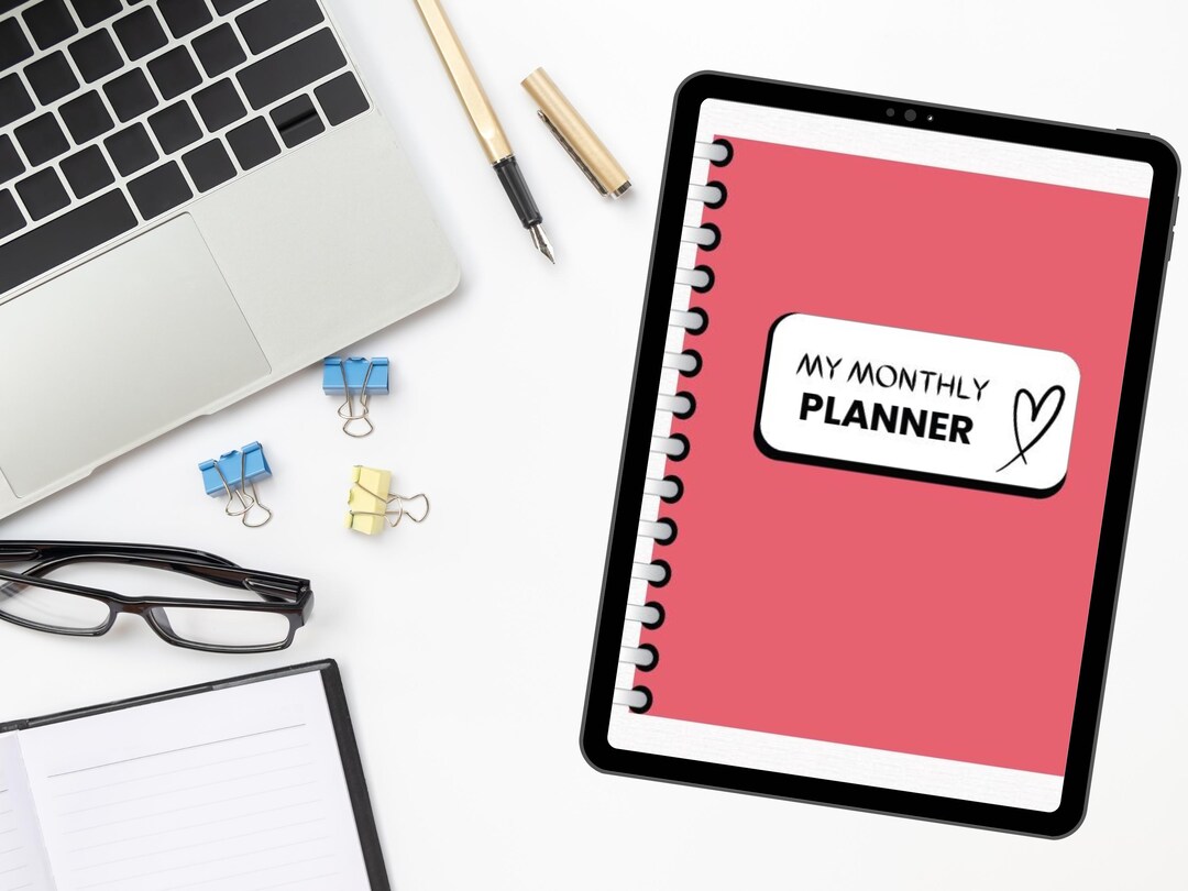 2025 Monthly Planner, 2025 Planner Monthly, Customized Monthly Planner ...