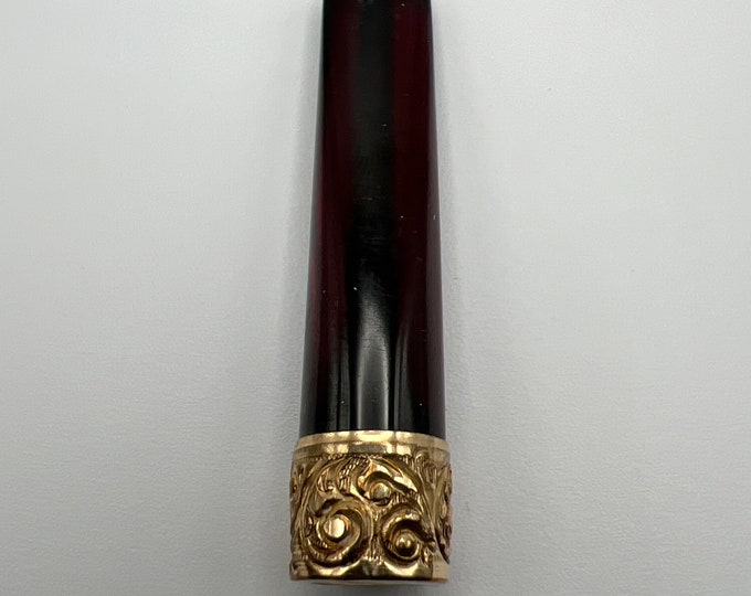 Very Cool Original Cherry Amber and Gold Cheroot/cigarette Holder 100 ...