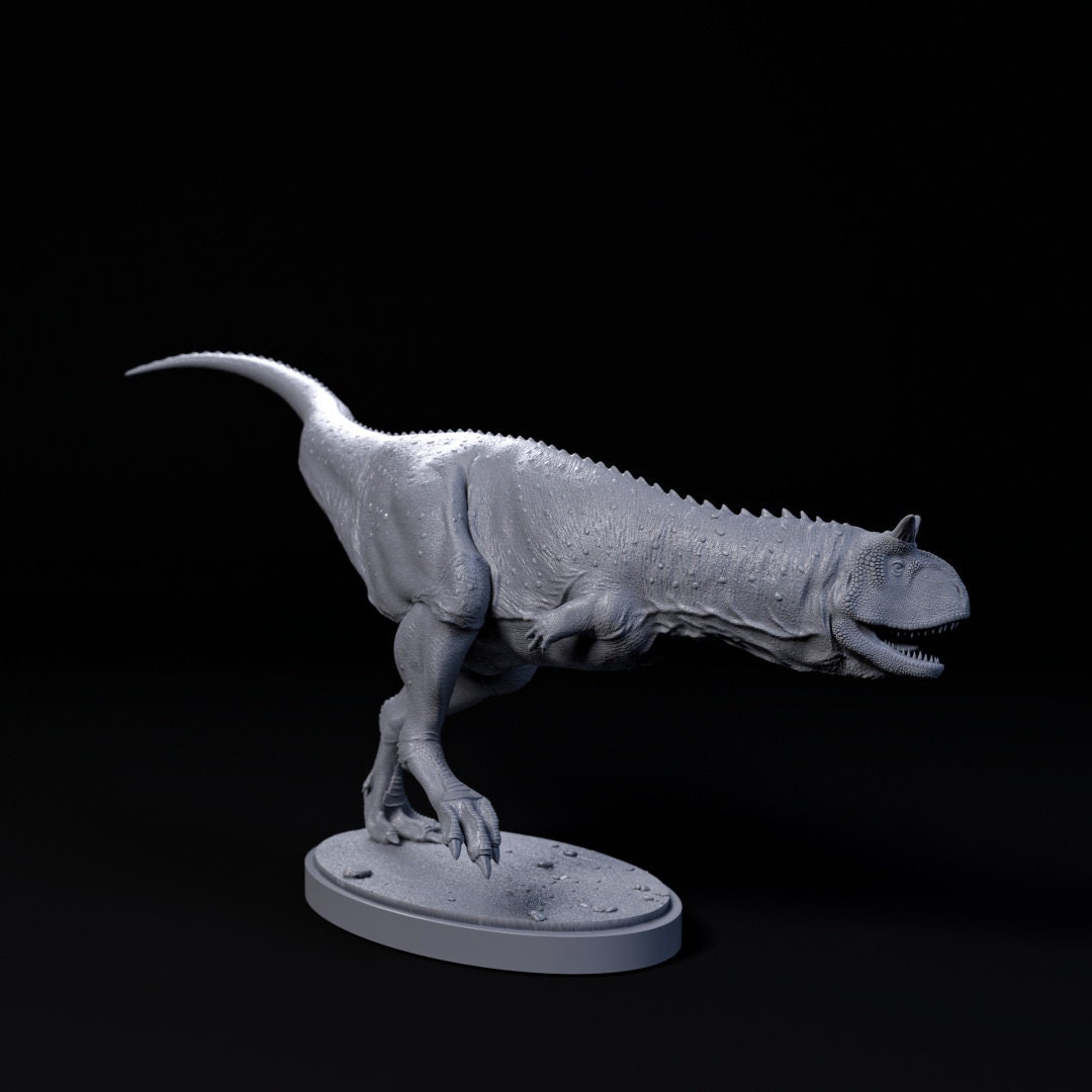 Carnotaurus Running 1:35 Scale Model Exceptional 3D Resin Printed ...