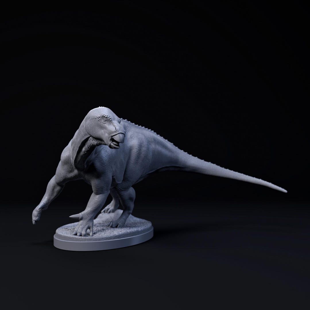 Iguanodon Turning 1:35 Scale Model - Exceptional 3D Resin Printed Miniature | Dinosaurs ...