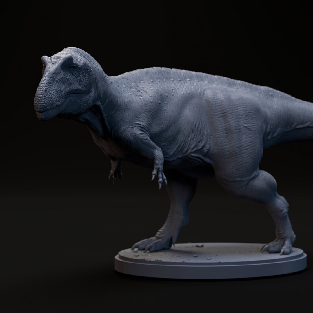 Acrocanthosaurus Walking 1:35 Scale Model - Exceptional 3D Resin ...