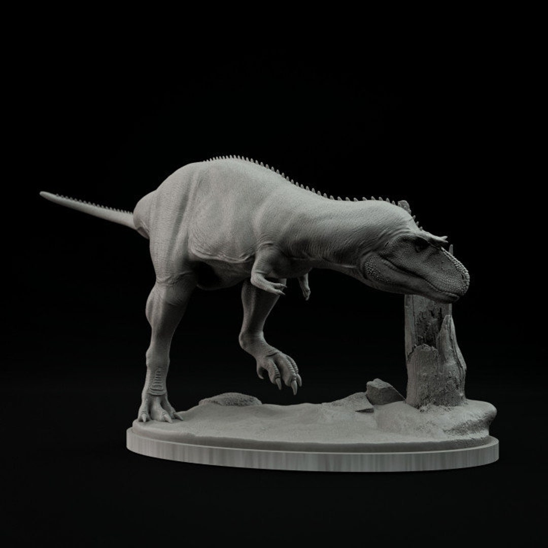 Gorgosaurus Searching 1:35 Scale Model Exceptional 3D Resin Printed ...